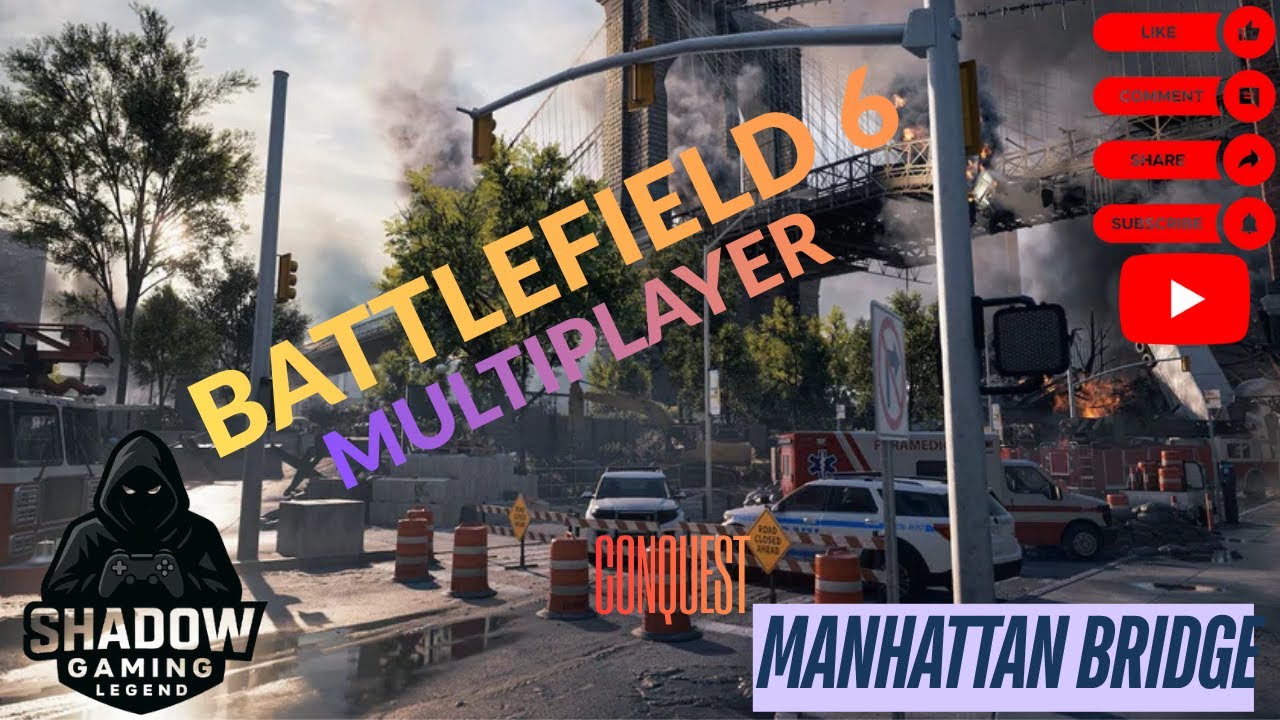 *NEW* BATTLEFIELD 6 MULTIPLAYER | CONQUEST ON MANHATTAN BRIDGE - YouTube