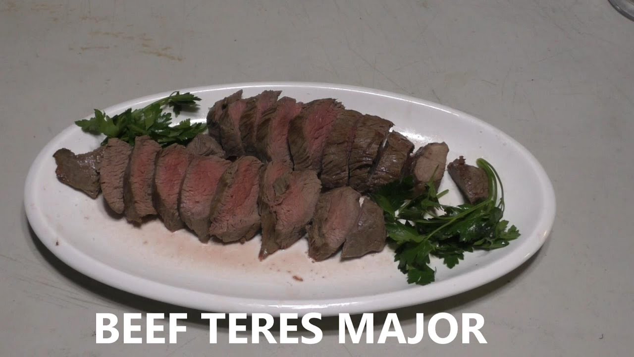 Beef Teres Major Roast - YouTube