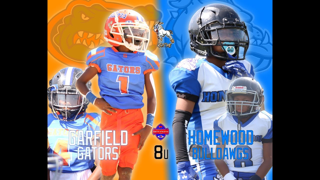 Garfield Gators vs Homewood Bulldawgs 8u SPYAI WEEK 3 - YouTube