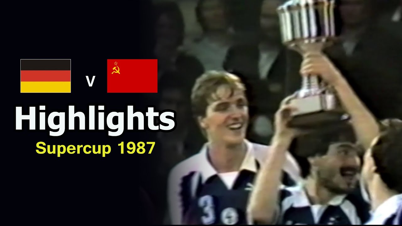 West Germany vs Soviet Union | Highlights | Handball Super Cup 1987 ...
