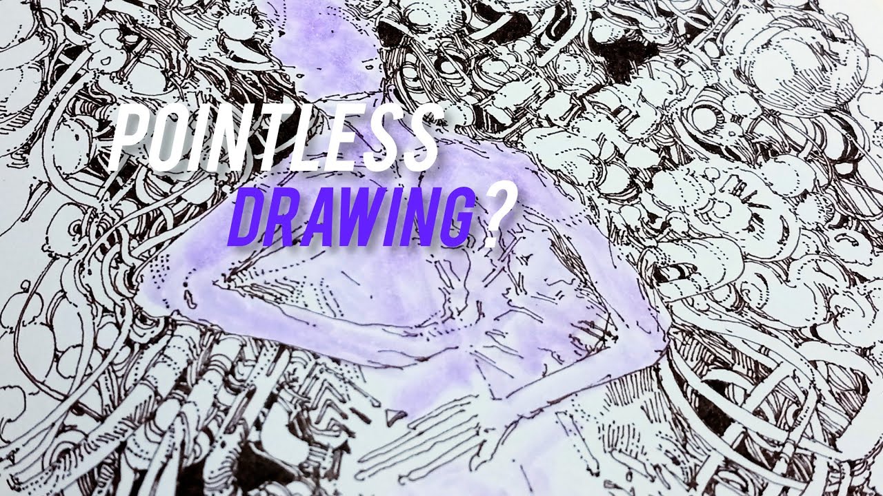 Creating A Drawing with No Practical Use - YouTube