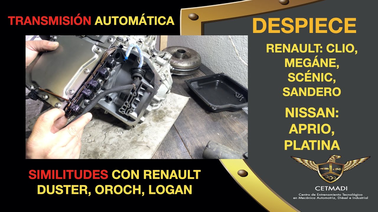 CAJA AUTOMÁTICA HACE CAMBIOS RENAULT DP0 / AL4, RENAULT, NISSAN ...