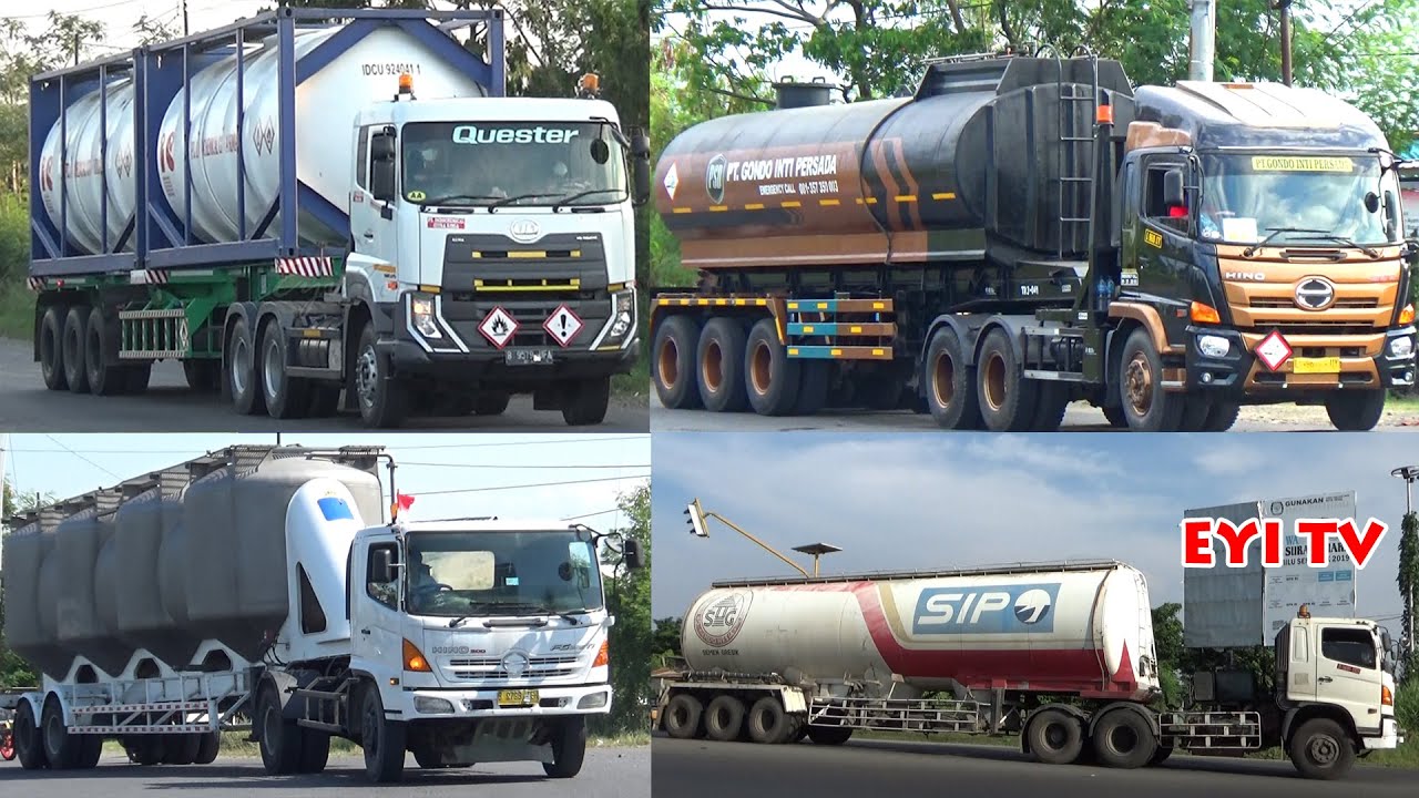 TRUK TANGKI TRAILER IC, PT GONDO INTI PERSADA DLL - D27 - YouTube