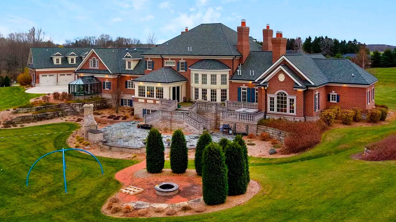 Luxury Mansion in Wisconsin USA for $ 1,495,0000 | House tour - YouTube
