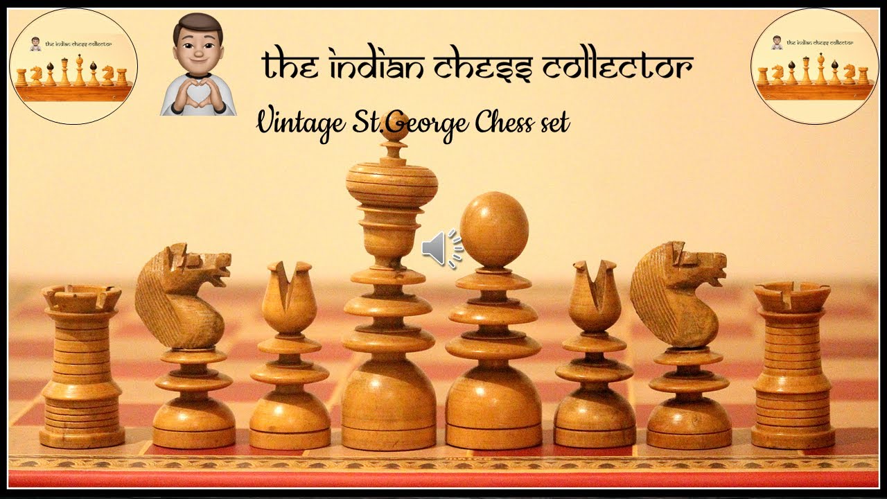 Chess sets collection - set 001 - St George Chess set #chess #chessmen ...