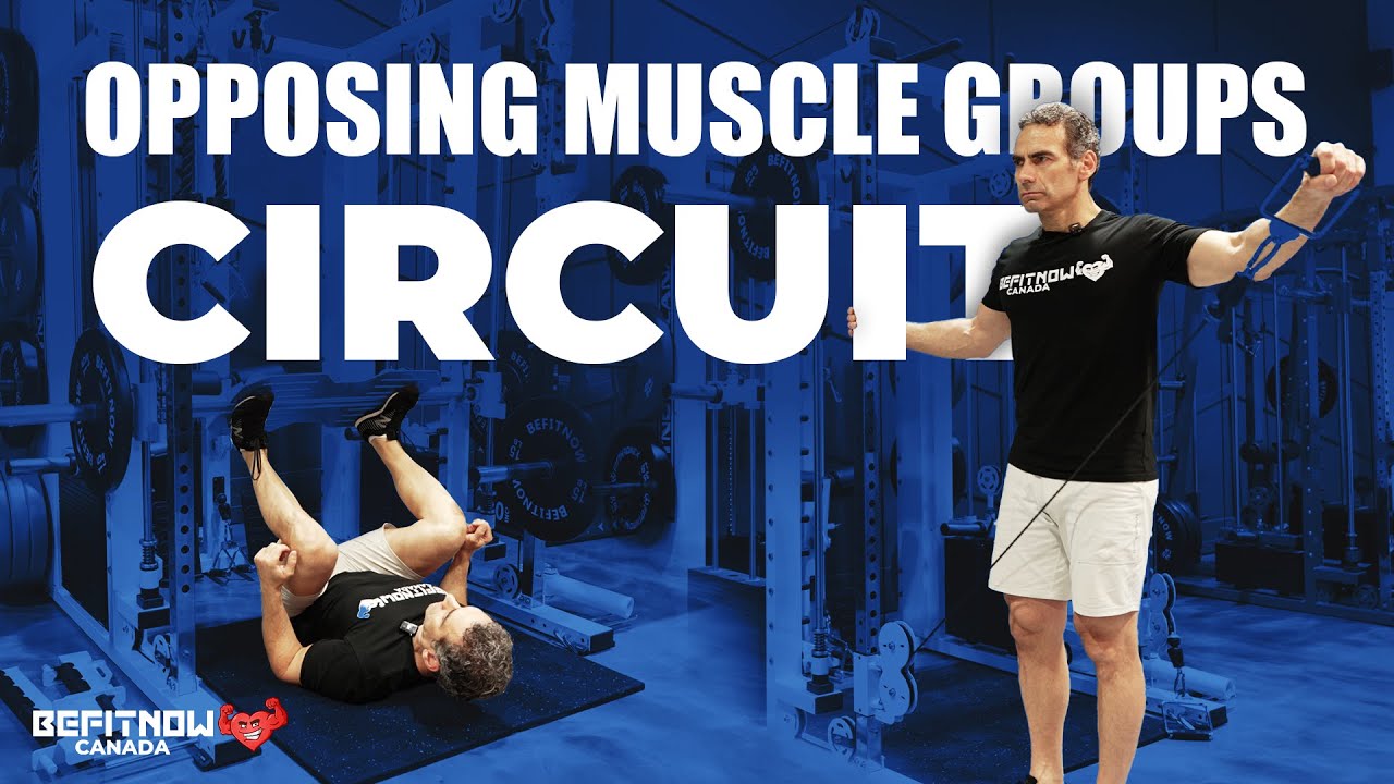 30-Minute Opposing Muscle Groups Circuit Workout ft. Relentless Machine ...