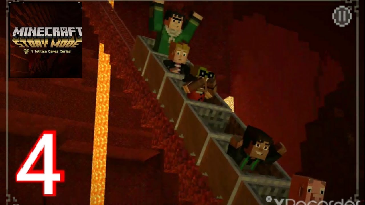 Minecraft Story Mode Gameplay Walkthrough Part- 4- Episode 1 (Android ...
