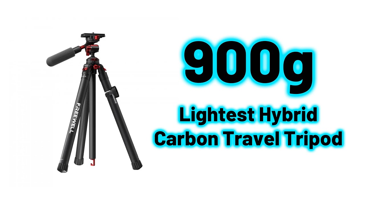 900g Travel Tripod, the lightest ever full size travel tripod has ...