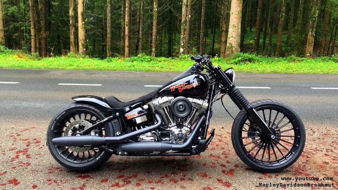 Harley Davidson Breakout Autumn Rideout 2019 - YouTube