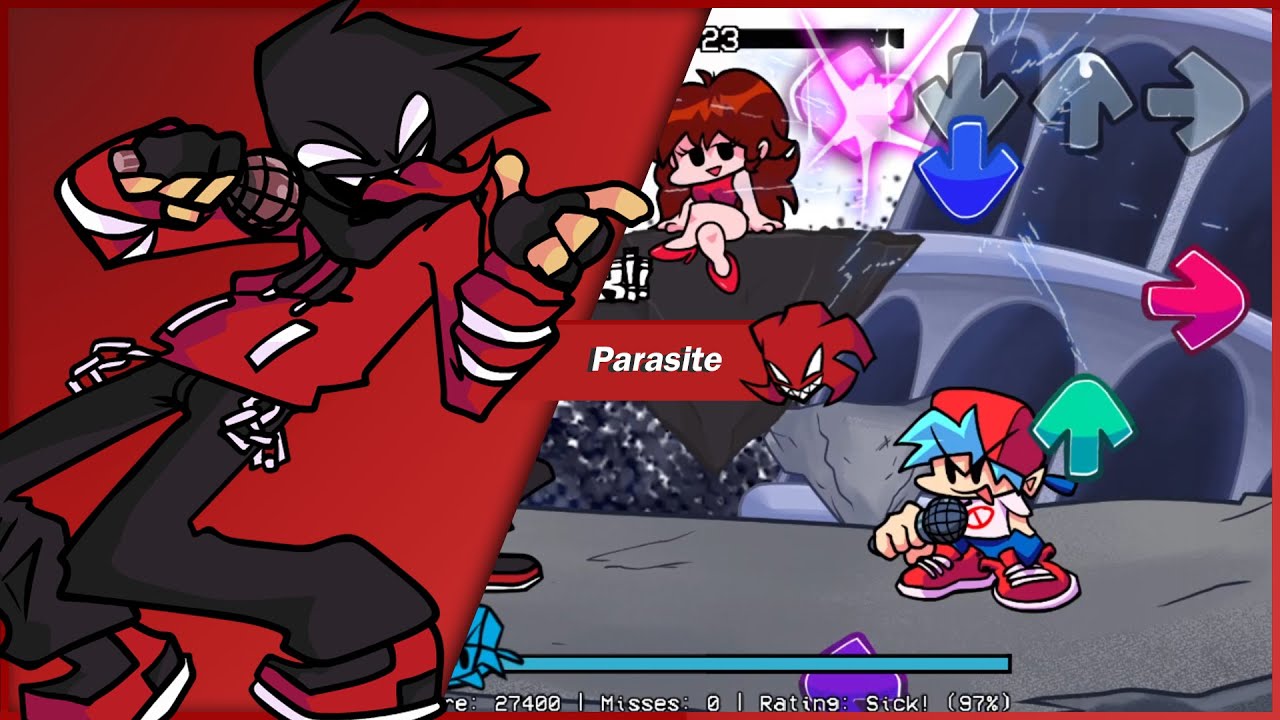 Parasite | Friday Night Funkin' Entity Demo (HARD) | GFC:98% | - YouTube