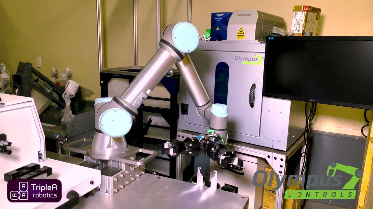 Wingman Tool Changer for Universal Robots - YouTube