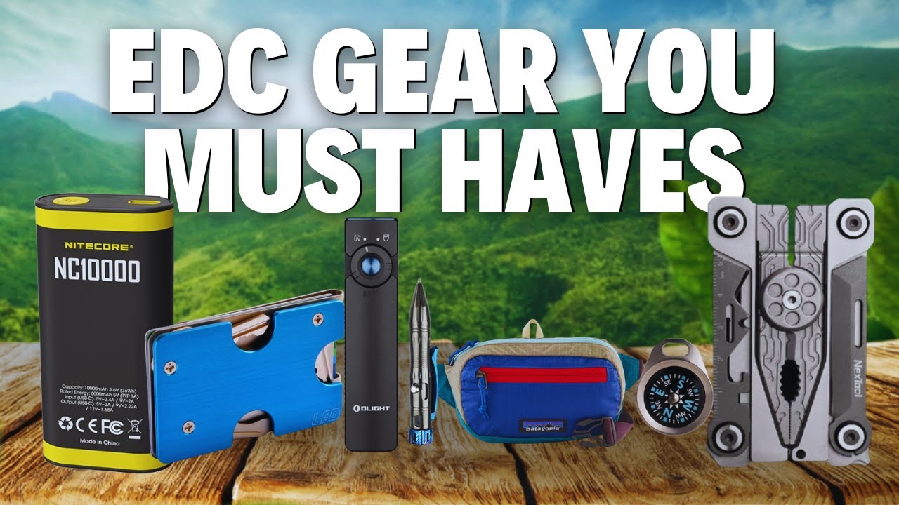 EDC Gear You Must Haves - YouTube