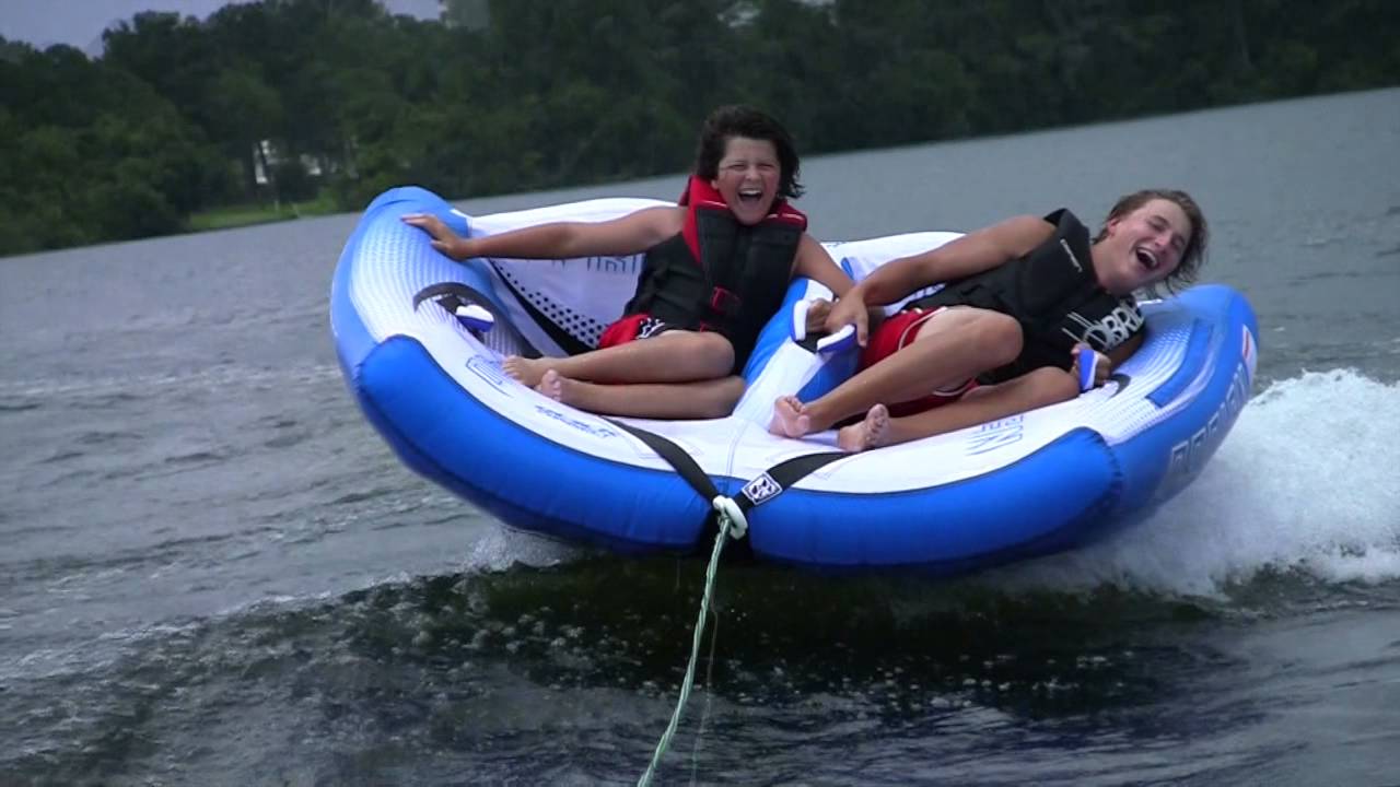 O'Brien Tubing Fun - YouTube
