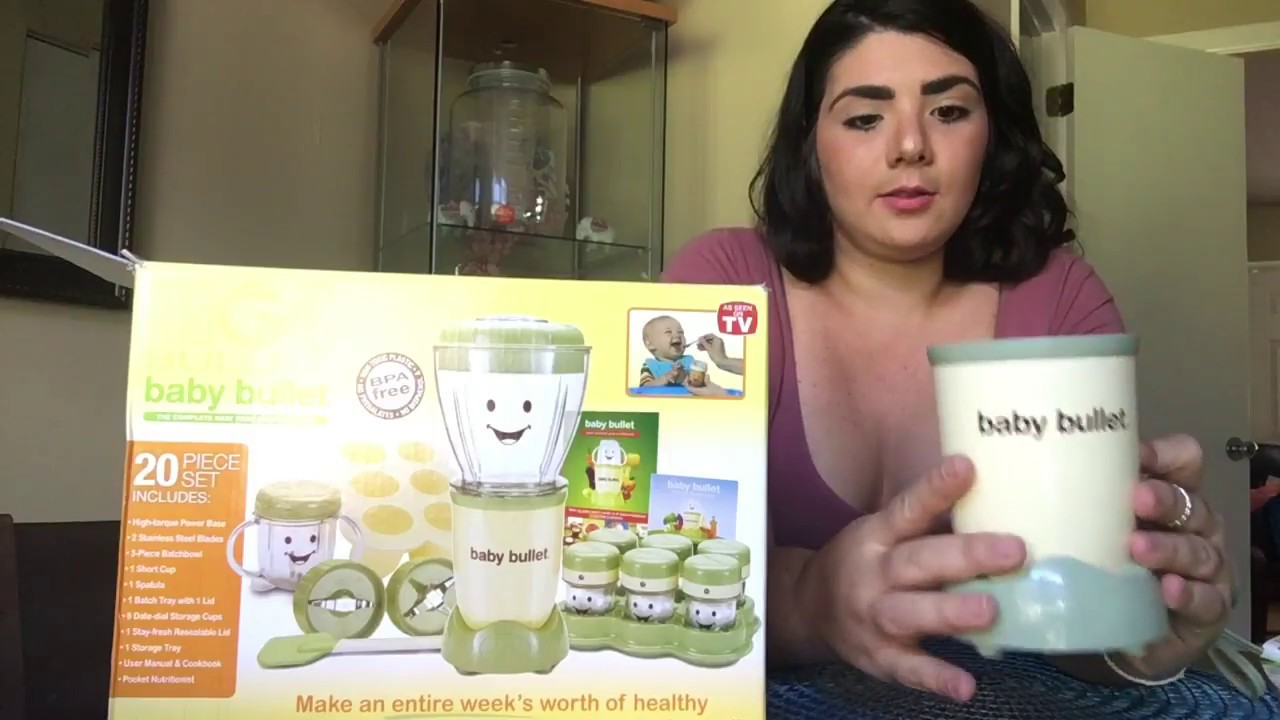 Baby Bullet demostracion del producto - YouTube