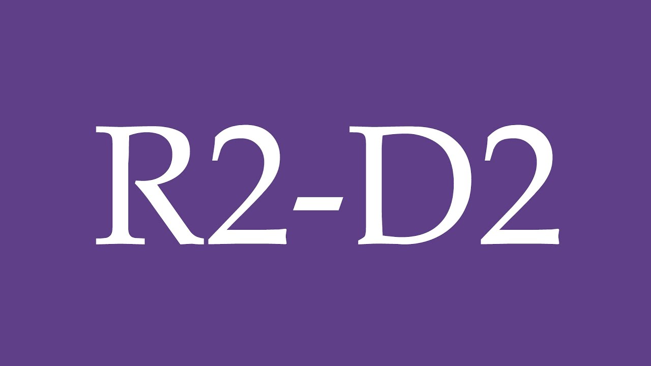 How To Pronounce ''R2-D2'' Correctly in Spanish - YouTube