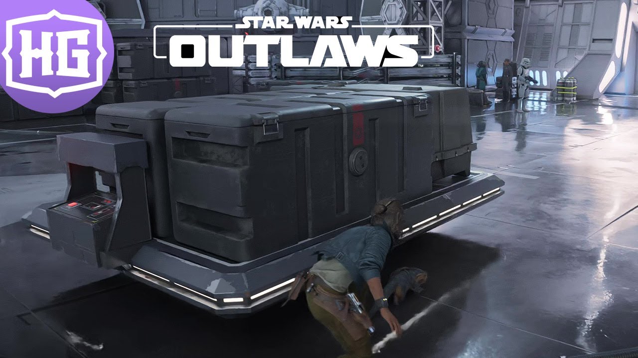 Star Wars Outlaws - Imperial Space Station Gameplay - YouTube