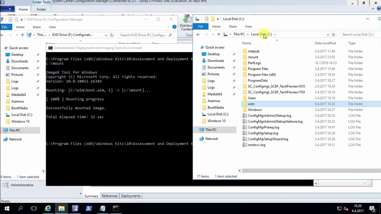 iPXE + SCCM (Part1-Prepare boot.wim) - YouTube