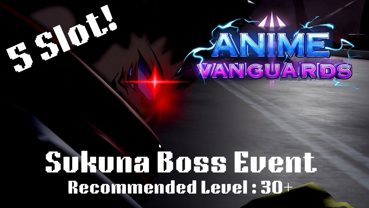 Anime Vanguards How To Beat The Sukuna Boss Event Easily! - YouTube