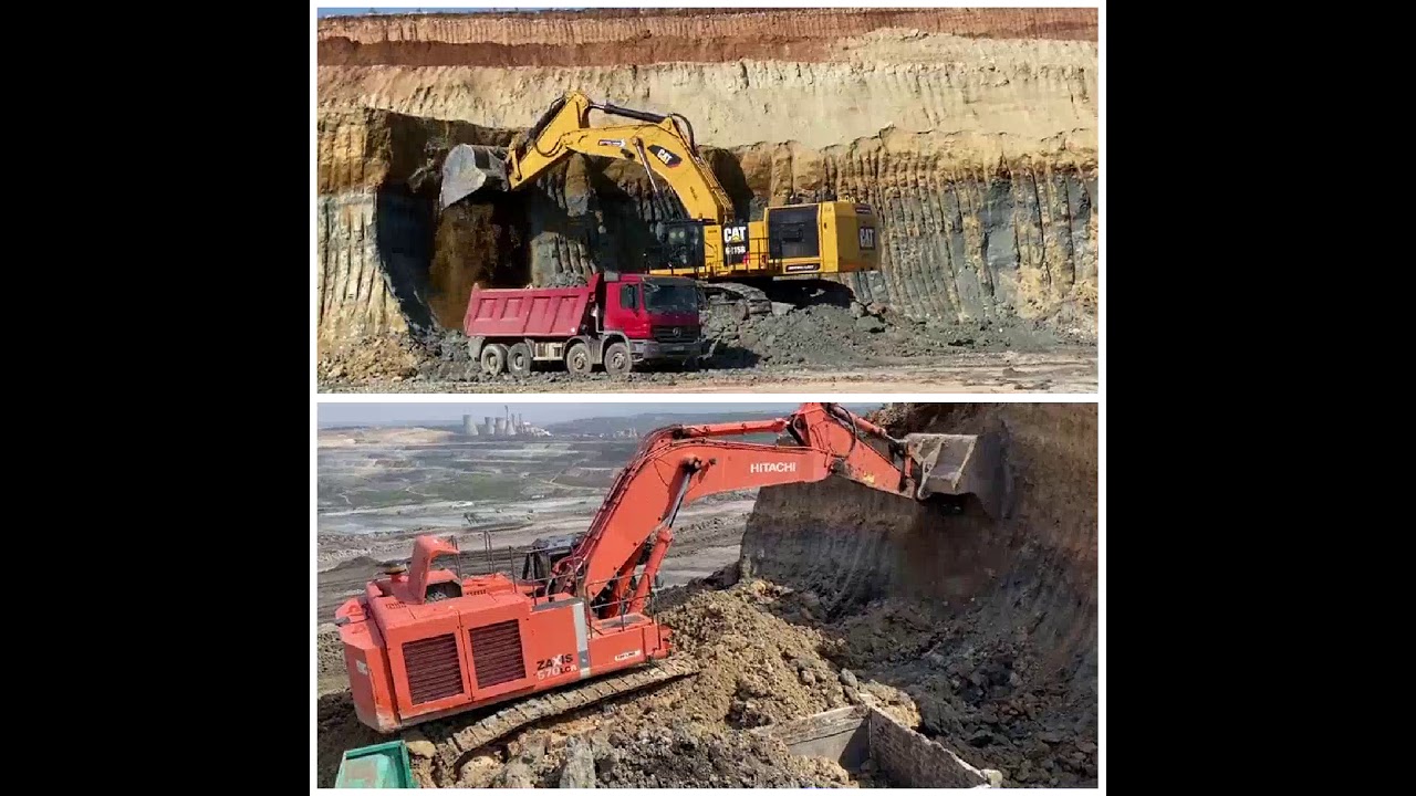 CATERPILLAR vs HITACHI - YouTube