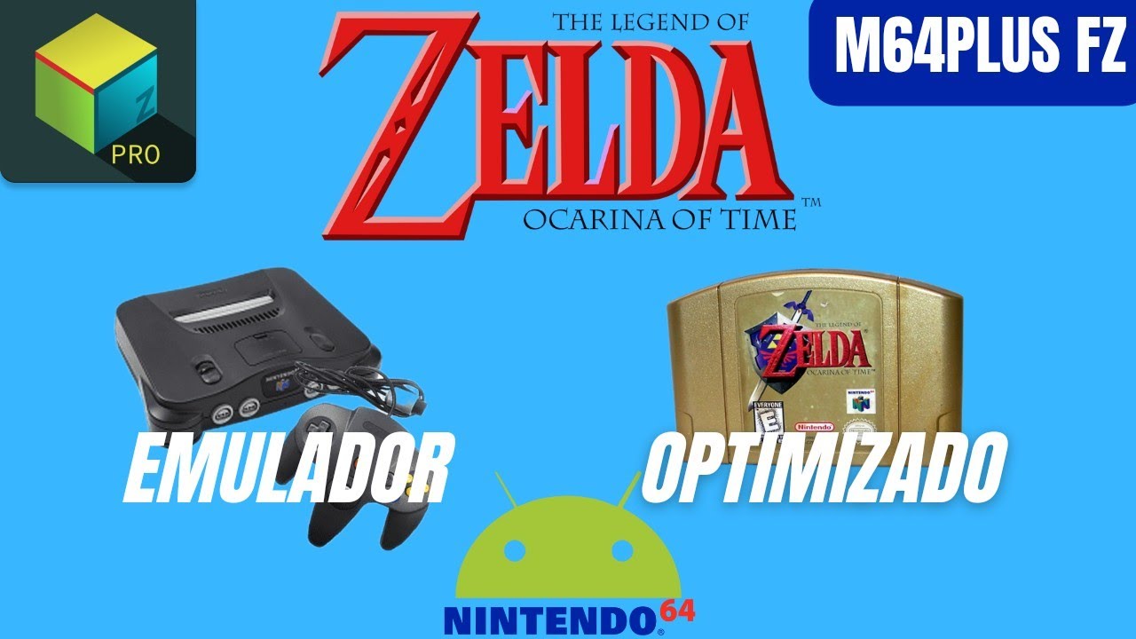 M64Plus FZ Emulador de Nintendo 64 The Legend of Zelda OPTIMIZADO ...
