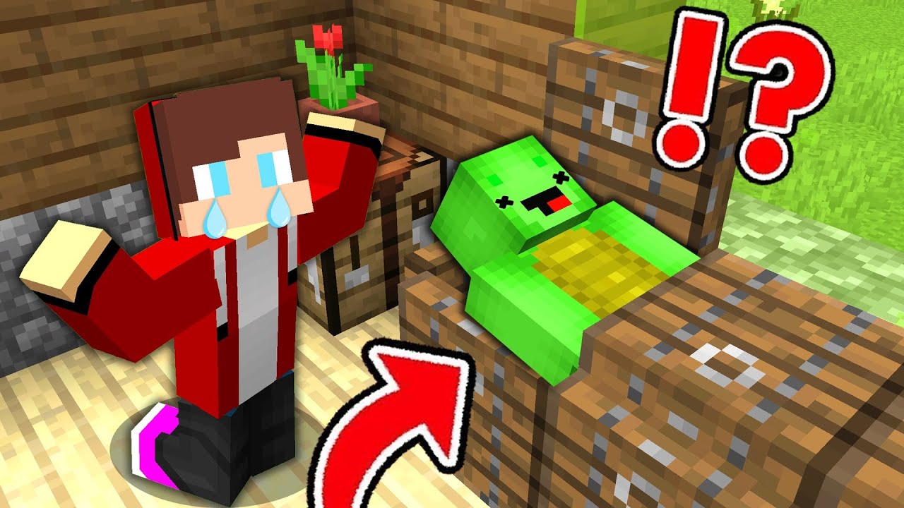 JJ Survived 100 Days With DEAD MIKEY In Minecraft Challenge (Maizen ...