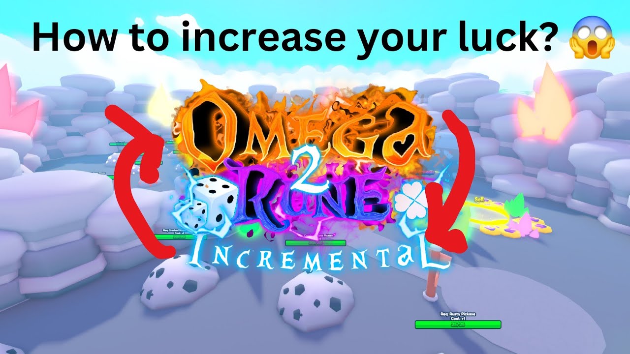 HOW TO GET A LOT OF LUCK! | Omega Rune Incremental 2! - YouTube