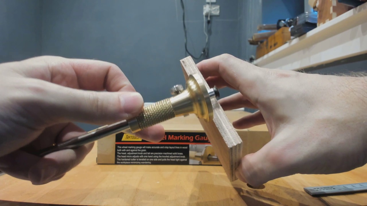 Shed Log #2020-05-31: Review: Taytools Wheel Marking Gauge - YouTube