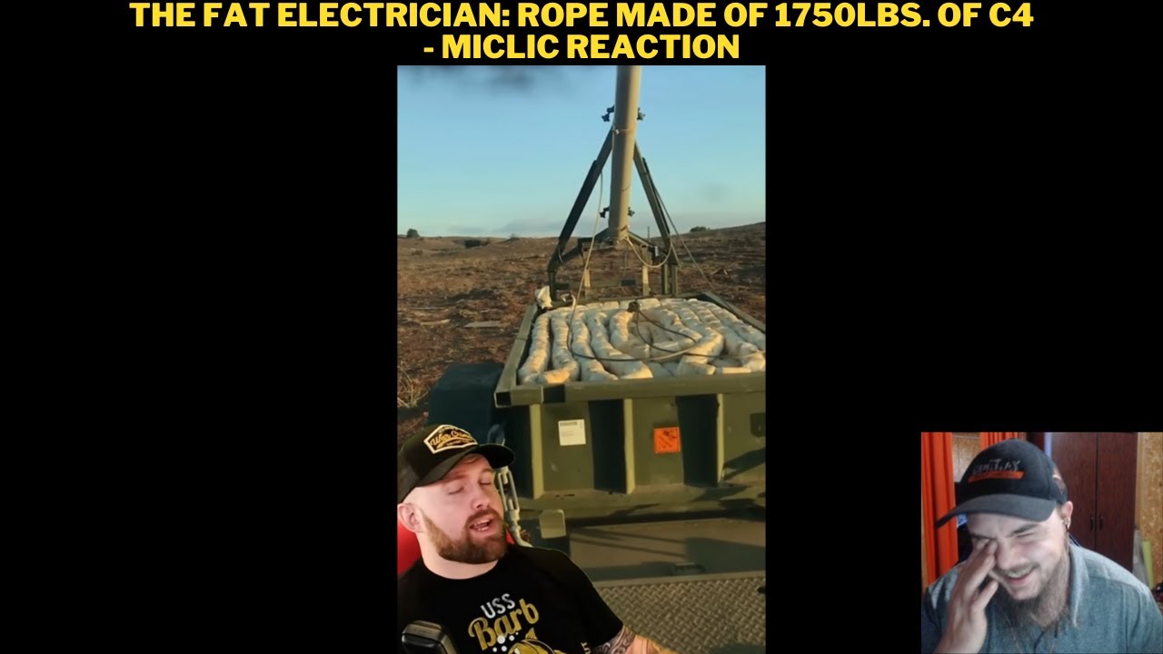 The Fat Electrician: Rope Made of 1750lbs. Of C4 - MICLIC Reaction ...