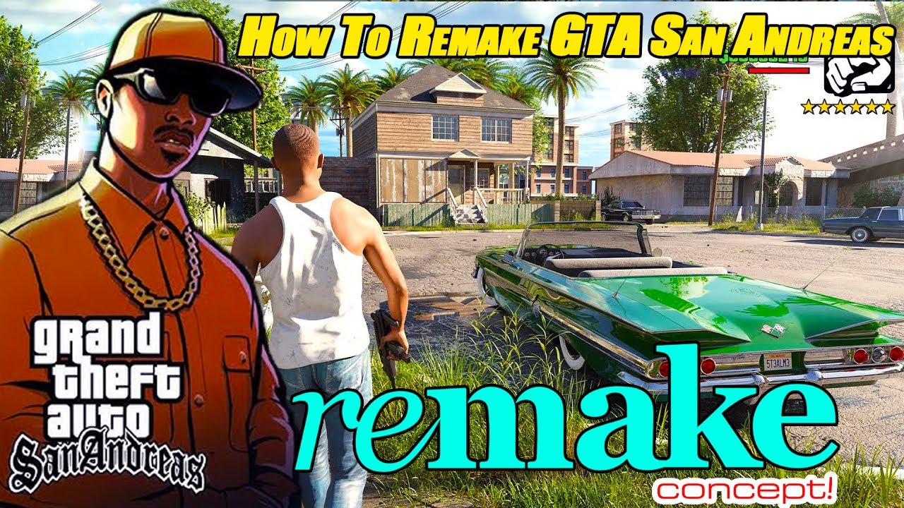 GTA San Andreas Remake😍 (With Mods) || +Installation Guide - YouTube