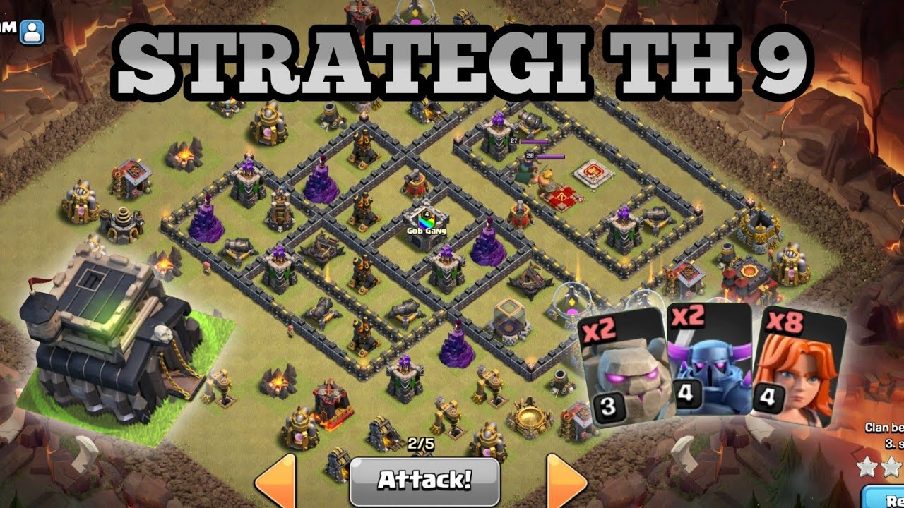 PASUKAN COC TH 9 WAR 2022 - YouTube
