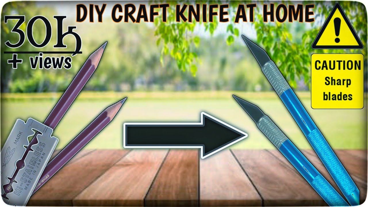 How to make best craft knife | Diy craft knife easy at home| Diy x-acto ...