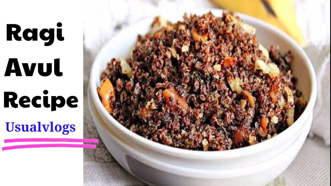 Avual recipe💁 / Ragi Avul puttu👌 / oru pack avul iruntha pothum ...