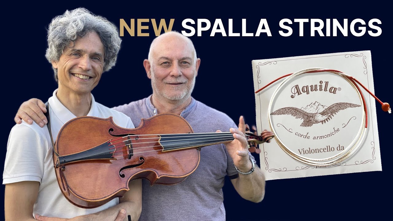 Making Violoncello da Spalla Strings With Mimmo Peruffo - YouTube