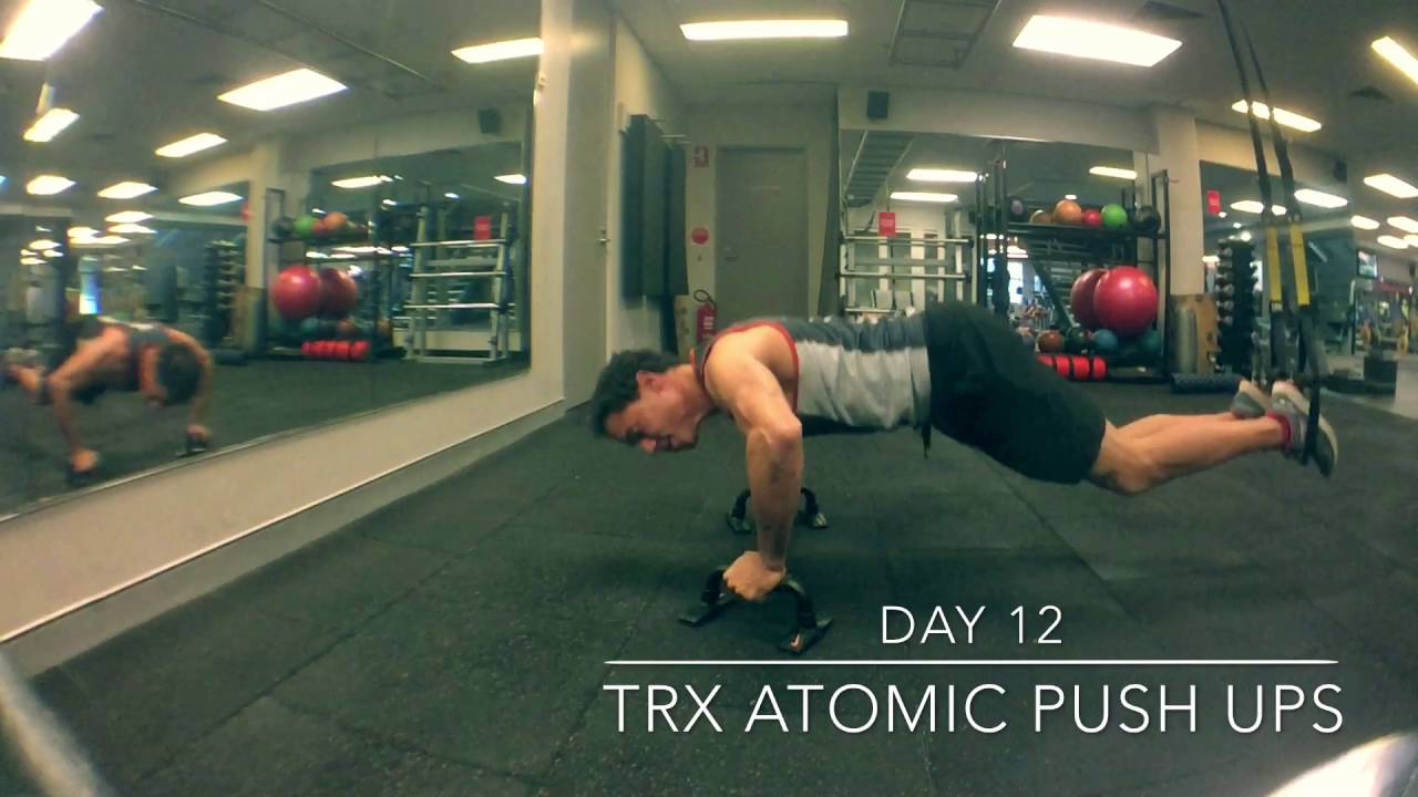 TRX ATOMIC PUSH UPS - YouTube