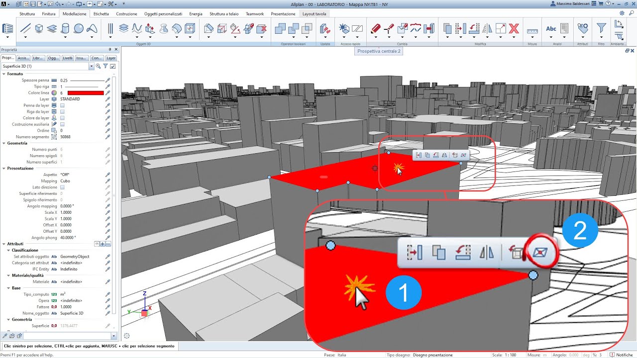 Add point to surface via Direct Object Modification - YouTube