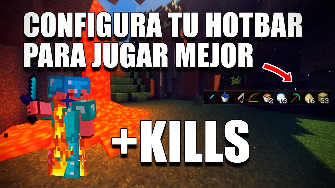 Aprende a jugar mejor pvp //Configura tu hotbar como un pro en ...