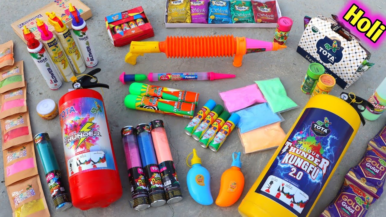 Holi items Testing 2023 | holi colours | holi items testing | holi new ...