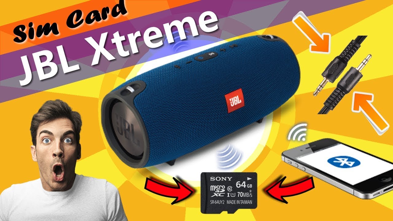 Unboxing e Review JBL Xtreme Original Dicas como usar Cabo P2 e Cartão ...