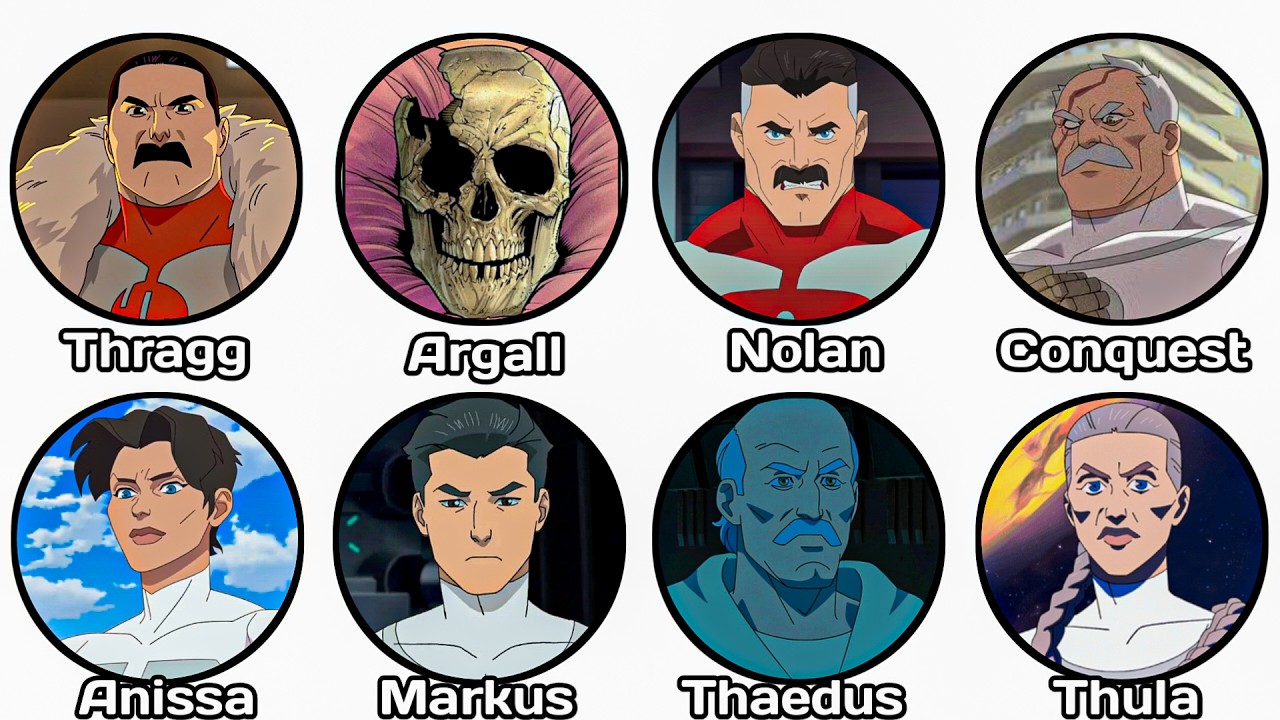 Every Viltrumite In Invincible Explained - YouTube