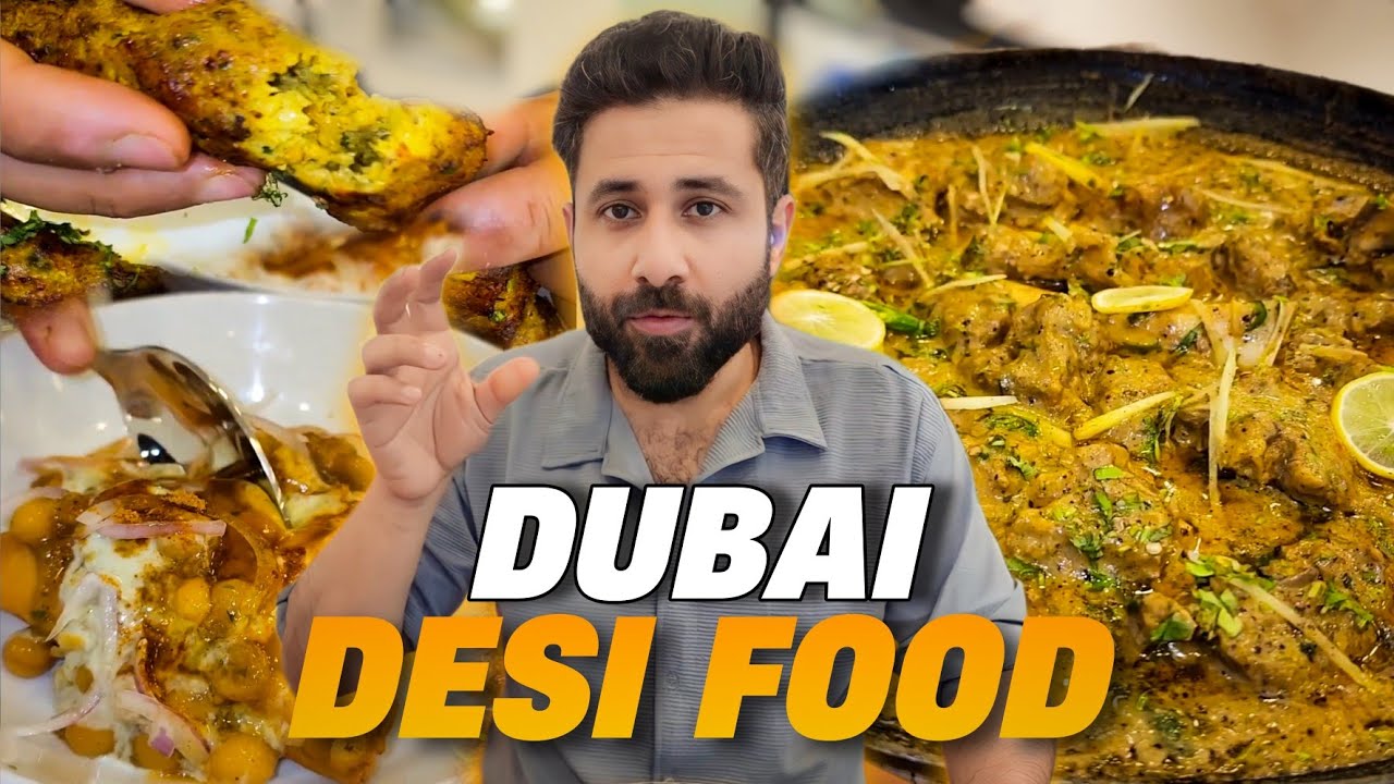 Desi Food in Dubai | Soghaat Restaurants Dubai | Haseebeee. - YouTube