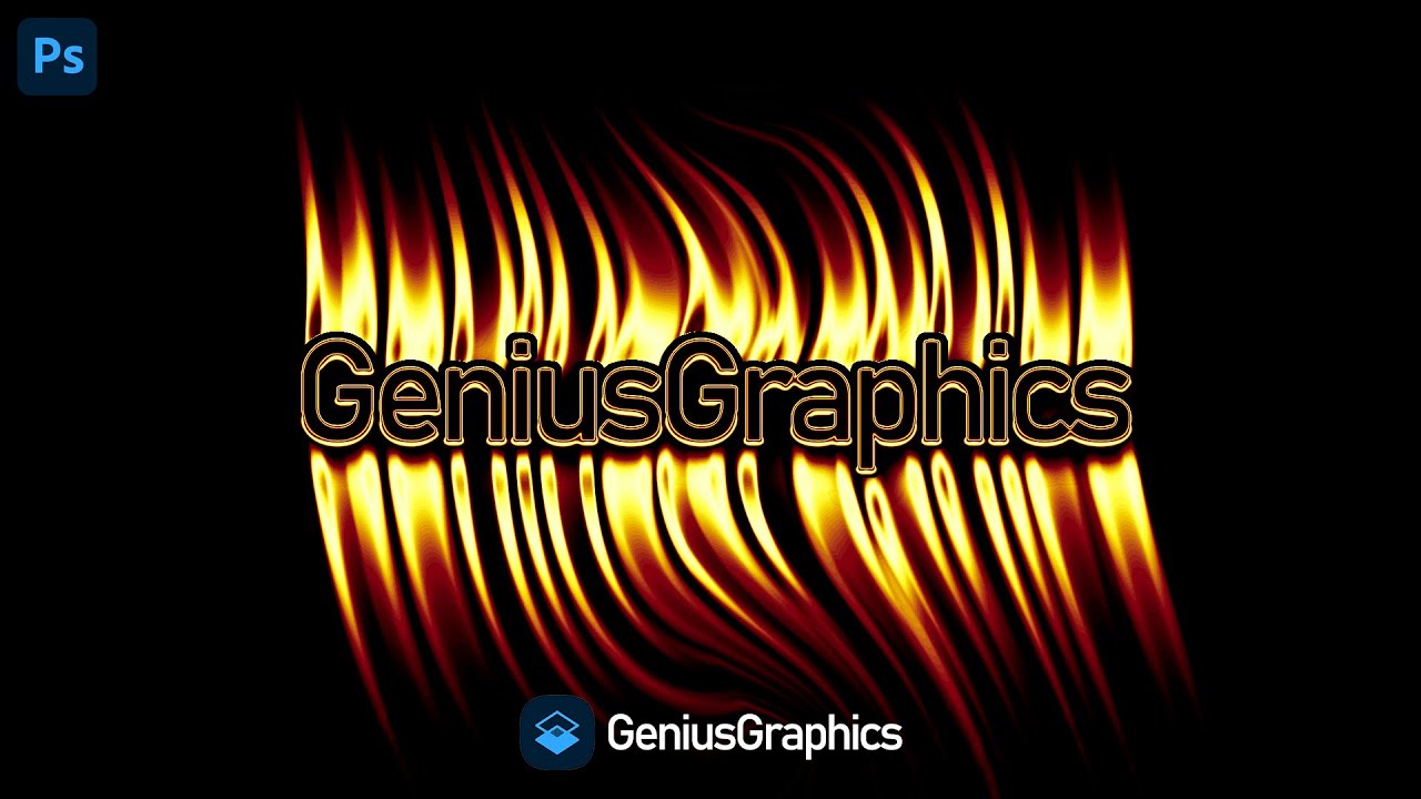 Liquid Gradient Text Effects in Photoshop - Tutorial - YouTube