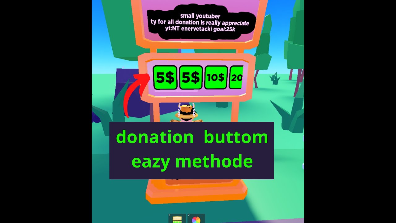 comment créer des buttoms sur pls donate - YouTube