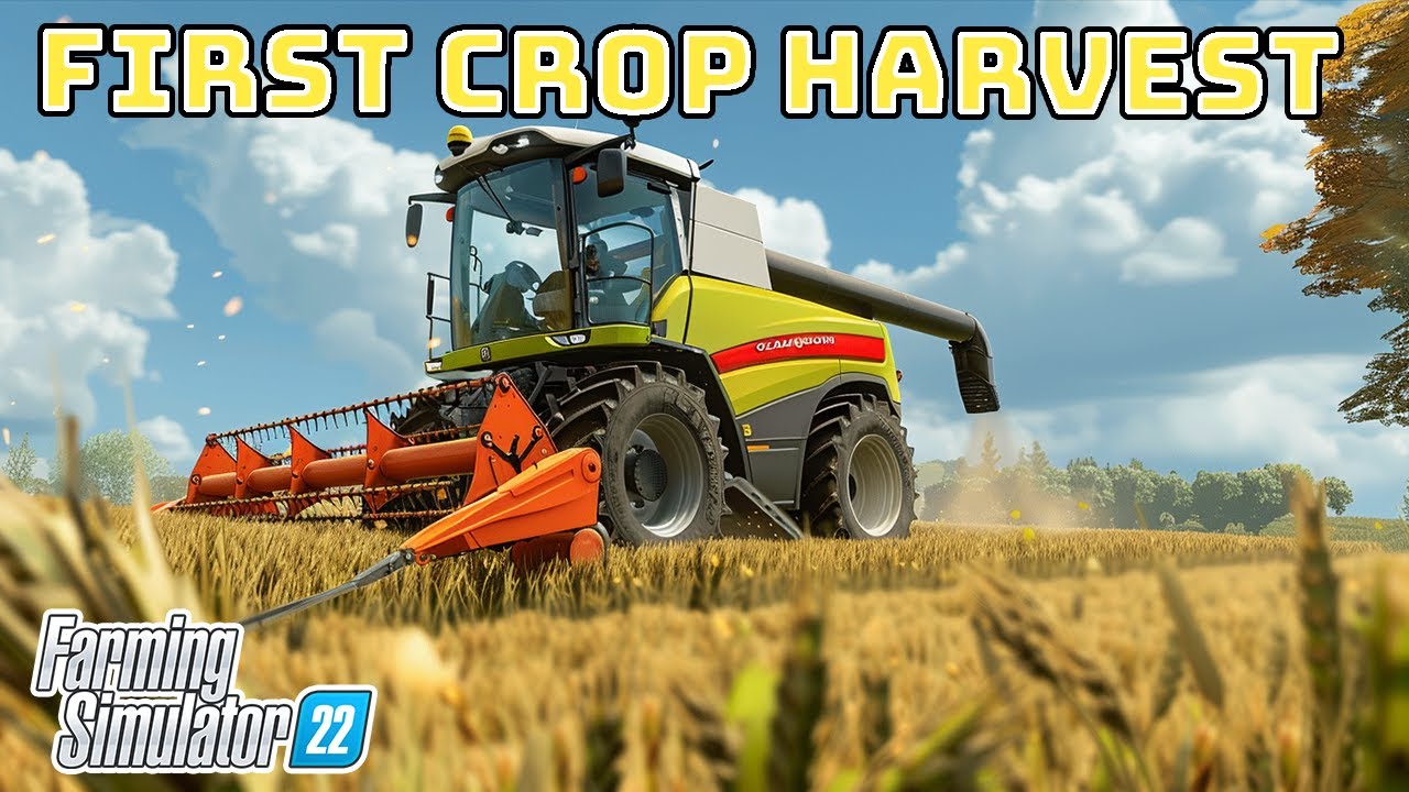 Finally, Our First CROP Harvest! | $0 to $100M Challenge | Farming ...