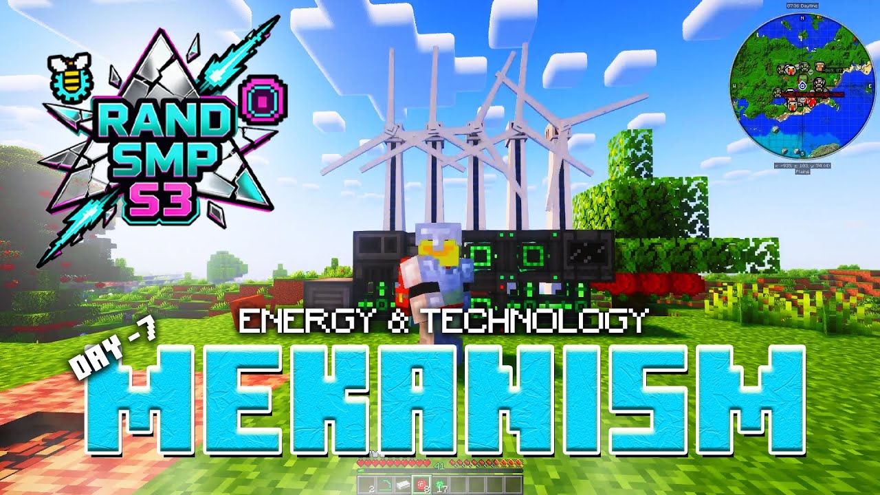 DAY- 07 | Mekanism MOD grind - RAND SMP S3 #minecraft # ...