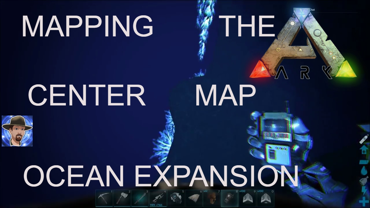 MAP AND EXPLORE OCEAN EXPANSION| CENTER MAP UPDATE 257| ark survival ...