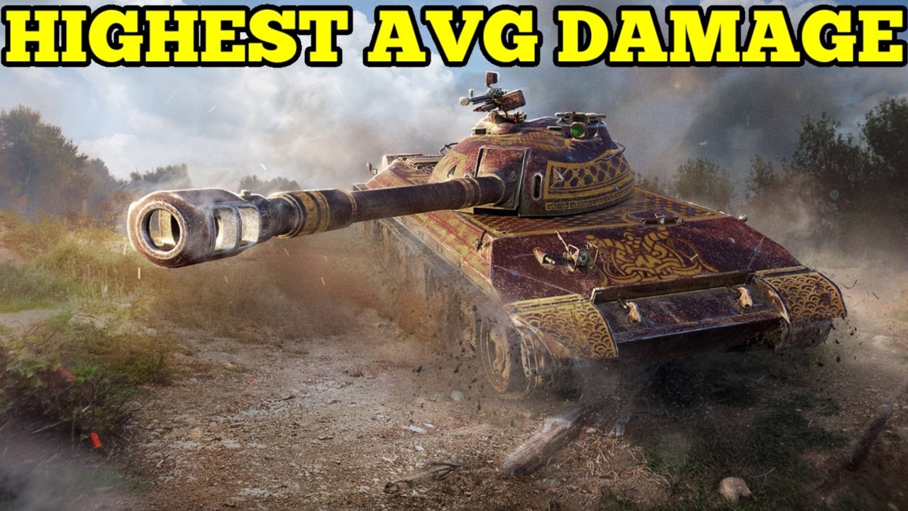 The Top 5 Highest AVG damage tanks - YouTube