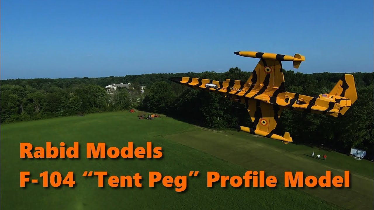 Rabid Models F-104 - YouTube