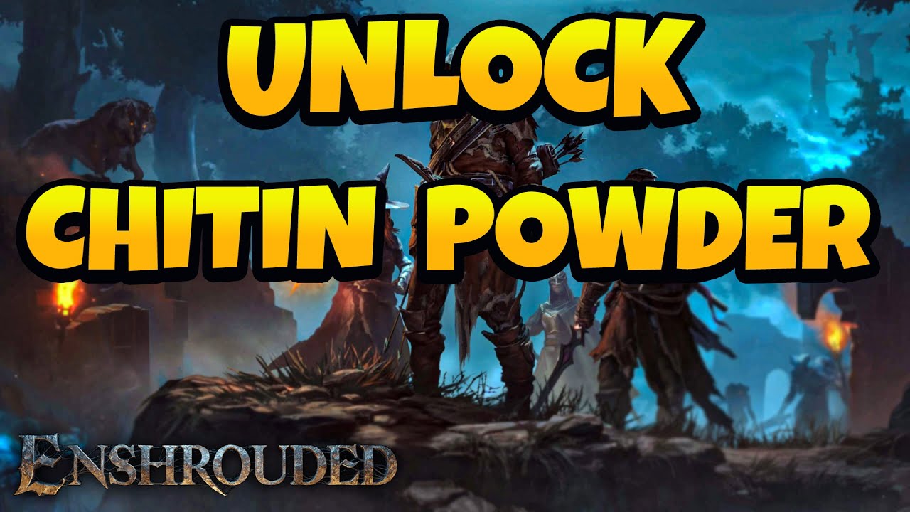 How to Unlock Chitin Powder in Enshrouded - YouTube