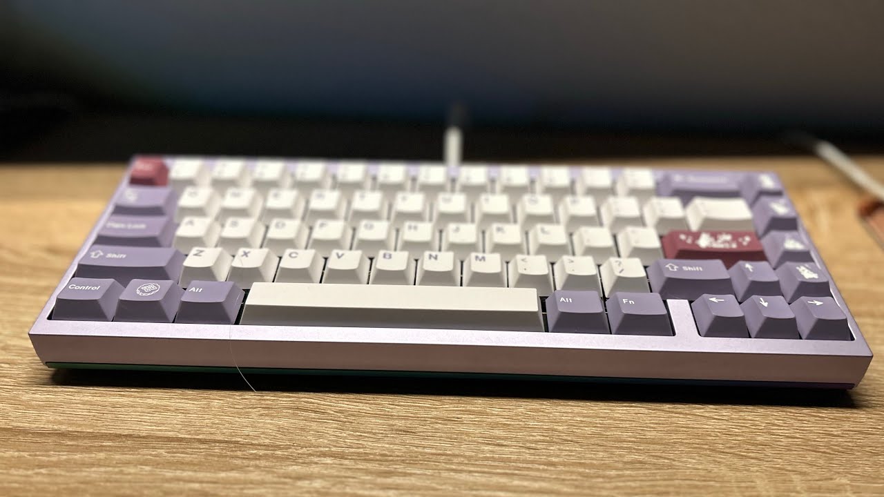 Owlab Link65 Soundtest w/ L+F Zealios V2 and L Akko Lavender Purple ...