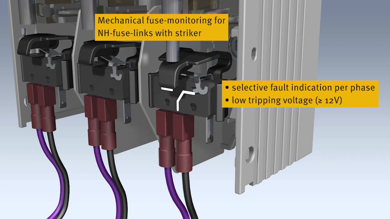 KETO (part 9) Monitoring of fuse-links with striker pins - YouTube